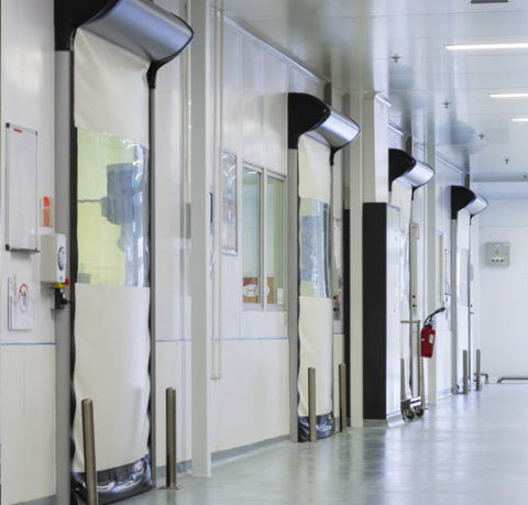 Dynaco Internal Doors | Rapid Acting Doors | Flexible Doors Technology